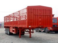 China 40T 45T 40 Ft Semi Trailer , 3 Axle Container Semi Trailer For Warehouse / Storehouse for sale