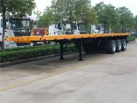 China 40ft / 45ft Container Load Trailer , 2 Axle Semi Trailer 30 Tons 35 Tons for sale