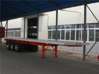 China 40ft / 45ft Container Load Trailer , 2 Axle Semi Trailer 30 Tons 35 Tons for sale