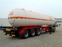 China 25 tons Tanker Truck Trailer 3 Axle Q345R 50000L 50M3 25T LPG Gas Tanker Truck for sale