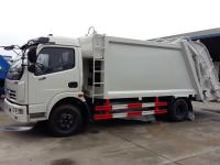 China Dongfeng 4x2 6cbm Garbage Compactor Truck DFA1080SJ11D3 Hydraulic Refuse Garbage Truck for sale