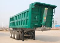 China 3 Axle Dump Truck Trailer 26M3 - 30M3 45 Ton Color Customised For Mineral for sale