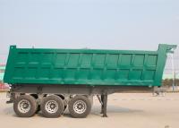 China Reliable Tri Axle Dump Truck , 30 CBM Semi Dump Trailers 20 Ton 30 Ton 40 Ton 50 Ton for sale