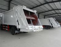 China Euro II Dongfeng Garbage Compactor Truck 6 Wheels 4cbm For Household Waste for sale