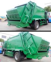 China 4x2 8cbm Garbage Compactor Truck / Waste Garbage Truck With 6 Wheels for sale