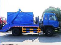 China 2 Axles 8 - 10cbm Waste Compactor Truck , 6 Wheels Garbage Collection Truck for sale