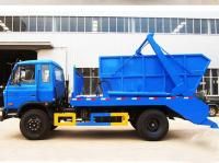 China 2 Axles 8 - 10cbm Waste Compactor Truck , 6 Wheels Garbage Collection Truck for sale