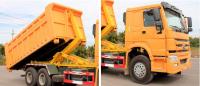 China Right Hand Drive HOWO 6X4 Hook Lift Garbage Truck 15t 20t Refuse Compactor Truck for sale