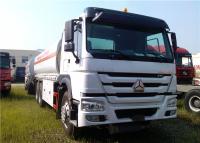 China Sinotruk HOWO 6x4 Tanker Truck Trailer 18000L 18cbm Fuel Tank Trailer for sale