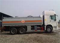 China Heavy Duty HOWO 6x4 Tanker Truck Trailer 20000L 20cbm For Transporting Oil for sale