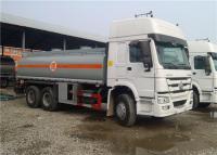 China Heavy Duty HOWO 6x4 Tanker Truck Trailer 20000L 20cbm For Transporting Oil for sale