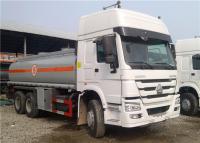 China Heavy Duty HOWO 6x4 Tanker Truck Trailer 20000L 20cbm For Transporting Oil for sale