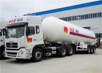 China 3 Axle 50000 L LPG Tank Semi Trailer 50M3 25T 56M3 Volume Customized ISO 9001 Approved for sale