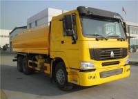 China HOWO 10 Wheels 20M3 Water Transport Truck , Water Bowser Trailer 20 tons for sale