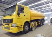 China Sinotruk HOWO 10 Wheeler Water Transport Trailer , 20cbm 20 Tons Water Sprinkler Truck for sale