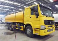 China Sinotruk HOWO 10 Wheeler Water Transport Trailer , 20cbm 20 Tons Water Sprinkler Truck for sale