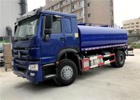 China Sino Truck HOWO 4x2 Water Tanker Truck Trailer 12000L 15000L Right Hand Drive 15 Tons for sale
