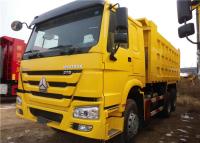 China HOWO 6x4 Heavy Duty Dump Truck , 18M3 20M3 U Shape 30 Ton 25 Ton Dump Truck for sale