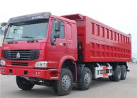 China 12 Wheeler HOWO 8x4 Dump Truck 50 Ton 40 Ton Large Capacity 3 Axles ISO 9001 Certified for sale