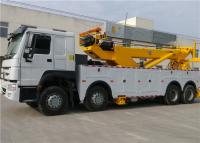 China Professional Wrecker Tow Truck 8x4 371hp 40T 12 Wheels 40 tons Commercial Tow Truck for sale