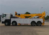 China Professional Wrecker Tow Truck 8x4 371hp 40T 12 Wheels 40 tons Commercial Tow Truck for sale