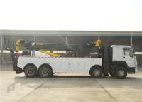 China 50T Road Wrecker Tow Truck 12 Wheels 8x4 371hp 50 tons Left / Right Hand Drive for sale