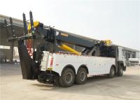 China 50T Road Wrecker Tow Truck 12 Wheels 8x4 371hp 50 tons Left / Right Hand Drive for sale