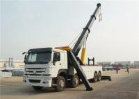 China 8x4 12 Wheels 371hp Wrecker Tow Truck Heavy Duty 50 Tons Road Recovery Truck for sale