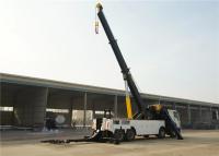 China 8x4 12 Wheels 371hp Wrecker Tow Truck Heavy Duty 50 Tons Road Recovery Truck for sale