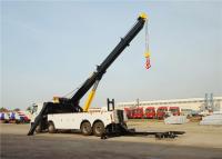 China Heavy Duty Wrecker Tow Truck 8x4 12 Wheels 371hp 50tons 50T For Road Rescue for sale