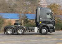 China SINOTRUK HOWO A7 Tractor Head , Heavy Duty 420 HP Prime Mover 6x4 Tractor Head for sale