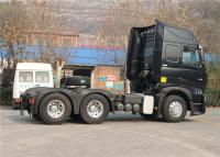 China SINOTRUK HOWO A7 Tractor Head , Heavy Duty 420 HP Prime Mover 6x4 Tractor Head for sale