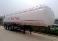 China Heavy Duty 3 Axle 45000L Oil Tanker Semi Trailer 4 Compartments 45M3 For Transporting Oil for sale