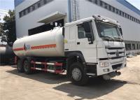 China 6x4 10 Wheels 20M3 LPG Gas Tanker Truck 20000L Color Customized For HOWO for sale