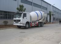 China Sinotruk HOWO 10M3 Ready Mix Truck , 10CBM Self Loading Mixer Truck With Mixer Drum for sale