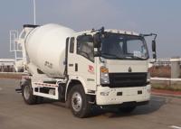 China Mobile Concrete Mixer Truck 4x2 6 Wheels 6m3 Cement Mixer Drum For Sinotruk for sale