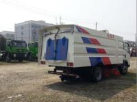 China Euro II RHD 2 Axles Road Sweeper Truck Water Saving Wet Type Street Cleaning Machine for sale