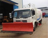 China Dongfeng Vacuum Road Sweeper Truck 8000 Liters 4x2 6x4 8x4 With Snow Shovel for sale