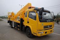 China 18m Truck Mounted Aerial Work Platform , 4x2 Aerial Work Truck For Maintenance for sale