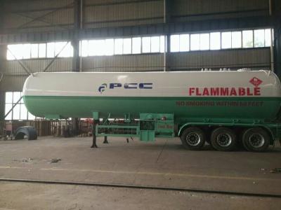 China 60000 Liters Tanker Truck Trailer Tri Axle Propane LPG Gas Tank Semi Trailer 30 Tons for sale