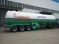 China 60000 Liters Tanker Truck Trailer Tri Axle Propane LPG Gas Tank Semi Trailer 30 Tons for sale