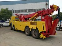 China Road Heavy Rescue Tow Trucks 8X4 Diesel Fuel Type / Manual Transmission Type for sale