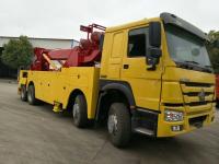 China Road Heavy Rescue Tow Trucks 8X4 Diesel Fuel Type / Manual Transmission Type for sale