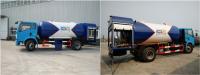 China HOWO 4X2 12000 Liters LPG Gas Truck , 12cbm 6 Tons Bobtail Propane Truck for sale