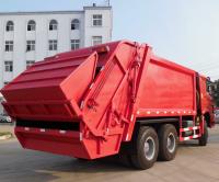 China Howo Waste Collection Truck , 6 - 9 Cubic Rubbish Compactor Truck For Garbage Collect for sale