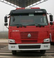 China Water And Foam Fire Engine Truck , HOWO 290 Hp Heavy Rescue Fire Truck Water Tank for sale