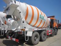 China Beiben 8X4 Self Loading Concrete Mixer Truck 12 Cubic Meter High Efficiency for sale