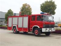 China Red Color Fire Fighting Truck 5000 Liter Water And 1500 Liter Foam With High Pressure Pump for sale