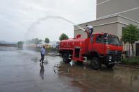 China 4x2 4000 Litres Water Tanker Fire Truck 2 Axles For Fire Fighting / Emergency Rescue for sale