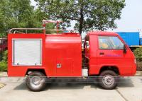 China Emergency Rescue Fire Fighting Truck 2 Axles Fire Service Truck For Mini Foton for sale